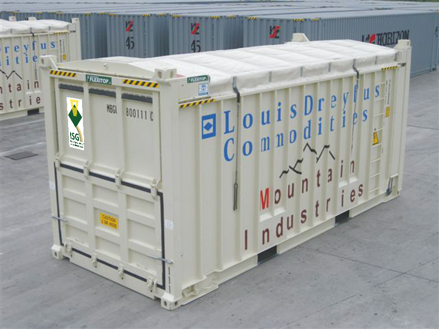 FLEXITOP – Bulk Grain - Intermodal Solutions Group